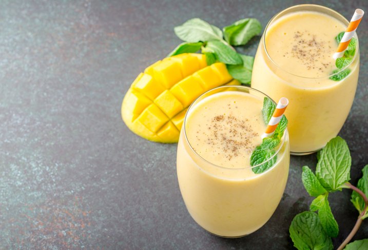 Receita de Lassi de manga, 182,68 calorias por porção - Vitat Receitas