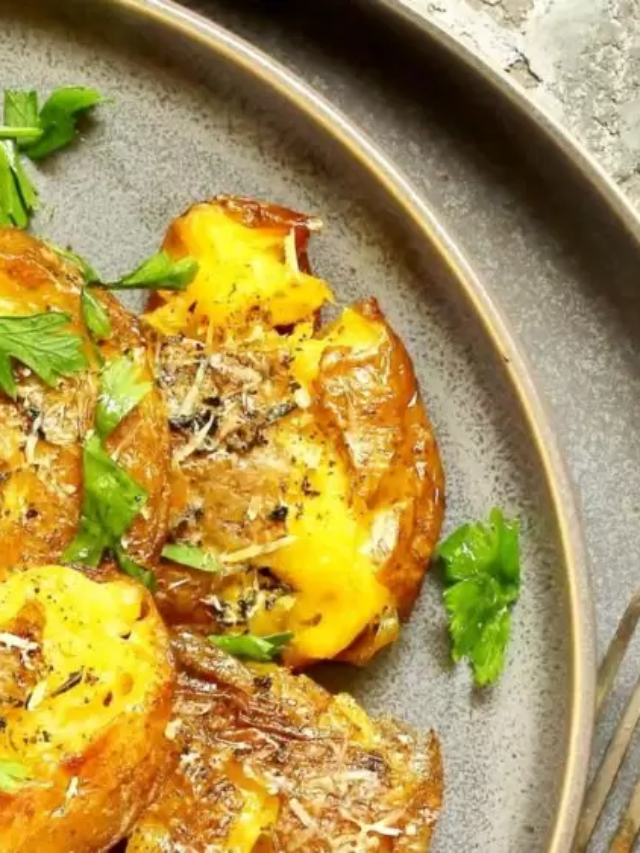 Receita de Batata ao murro do TikTok - Vitat