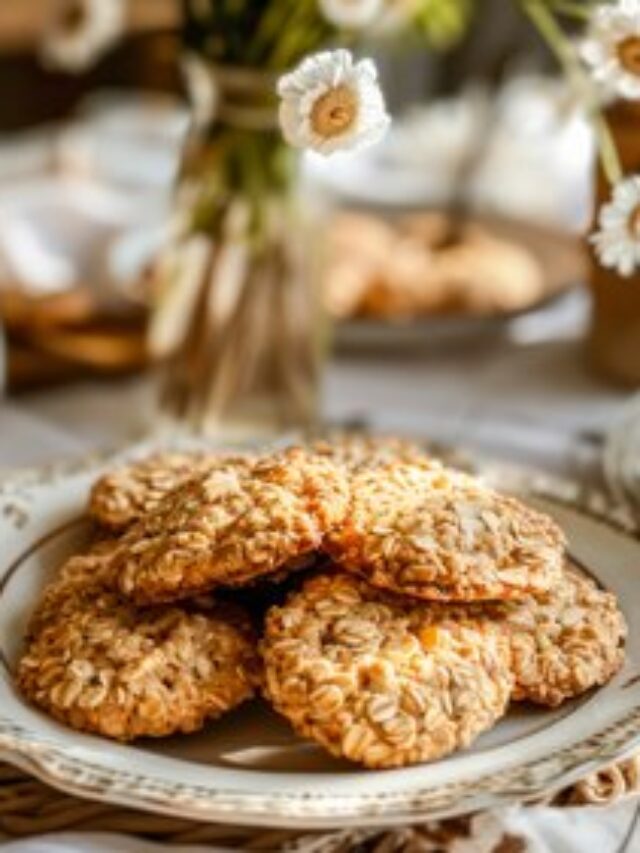 Biscoito light de banana e aveia - Vitat